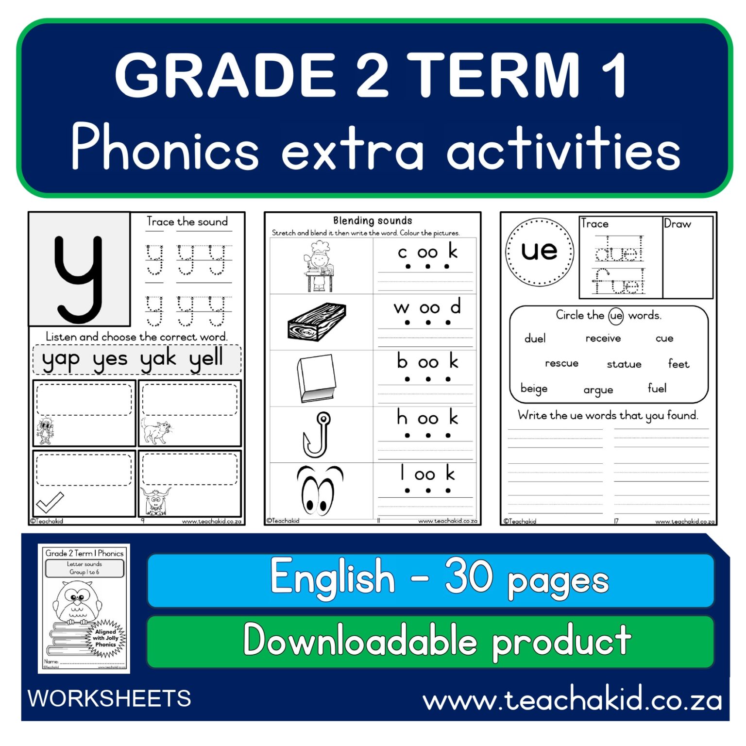 Grade 2 Term 1 Life Skills Bundle (PDF) - Teachakid