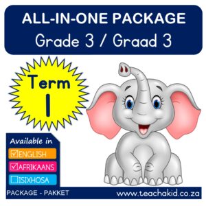 Grade R Term 4 All in one package (PDF) - Teachakid