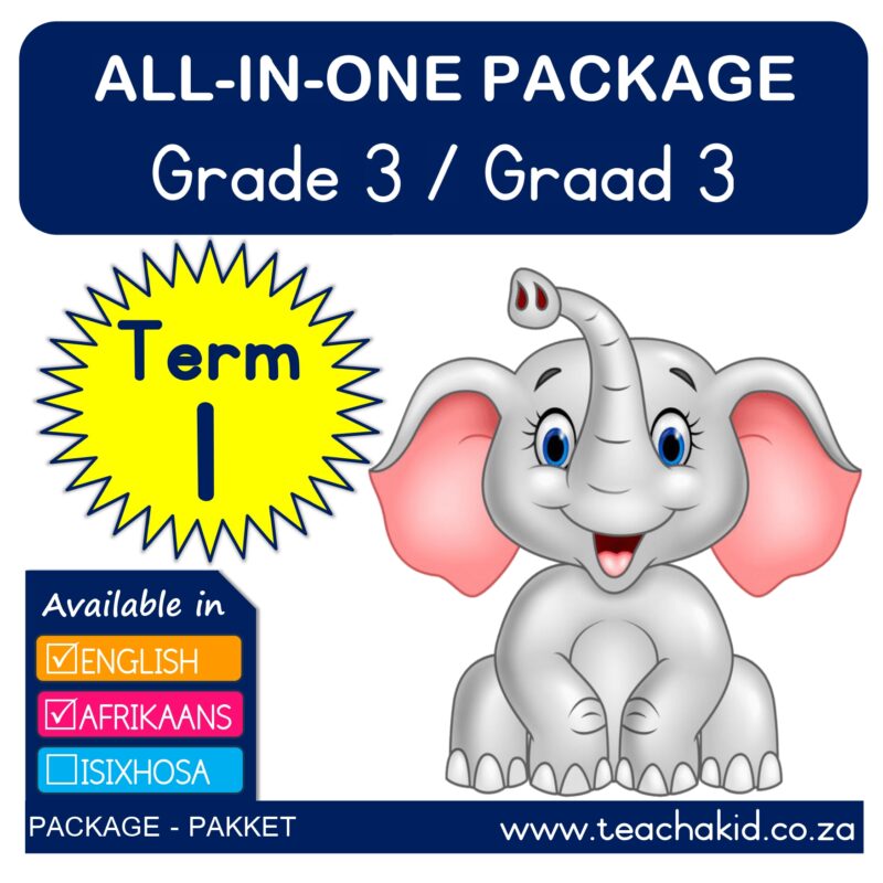 Grade R Term 4 All in one package (PDF) - Teachakid