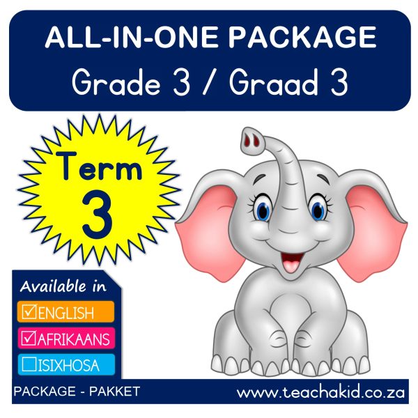 Grade 3 Term 3 All in one package (PDF) - Teachakid