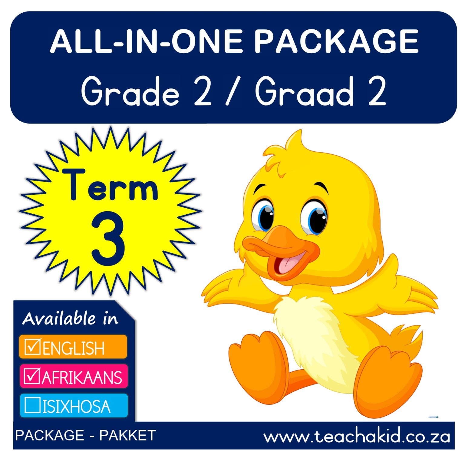 Grade 2 Term 3 All in one package (PDF) - Teachakid