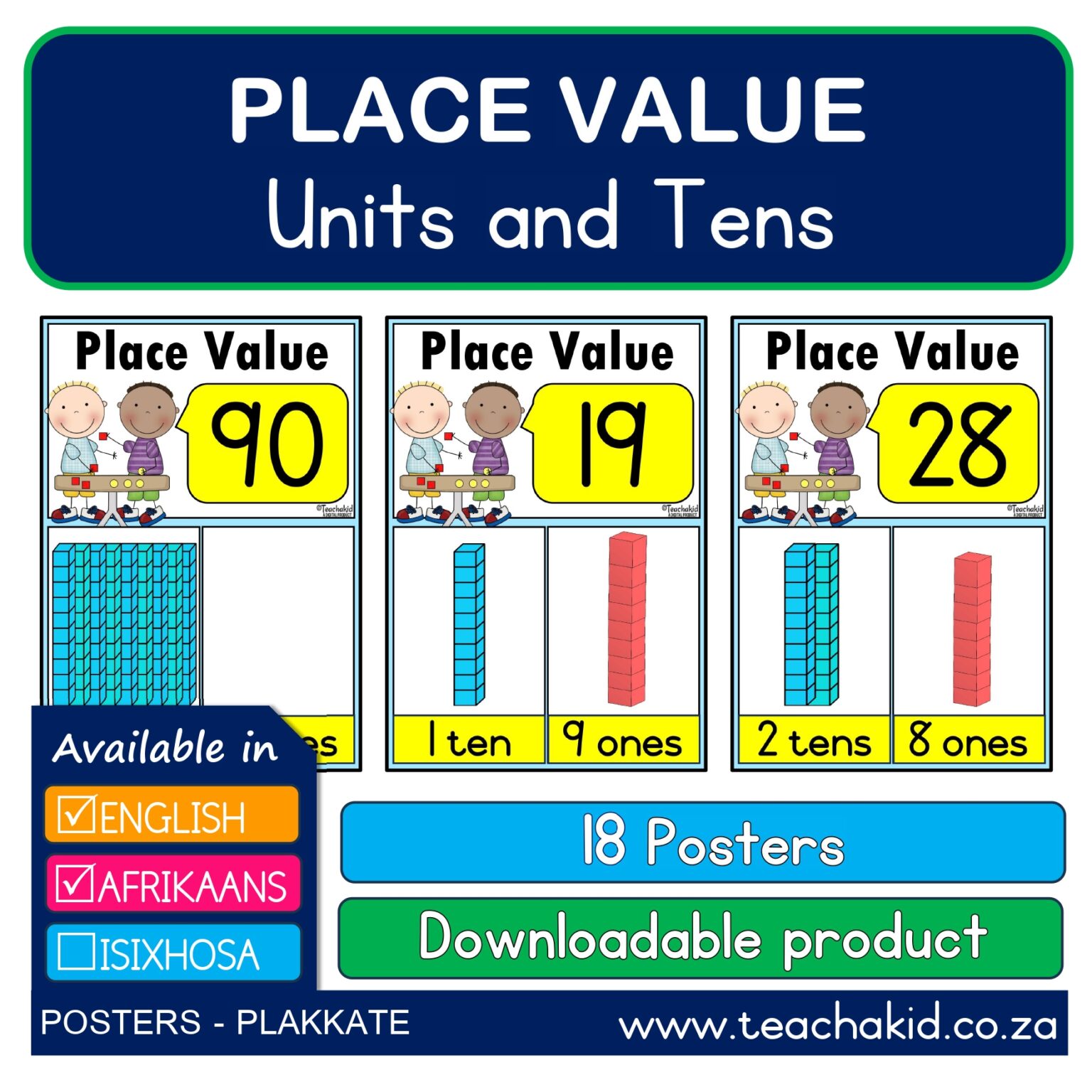 Place Value – posters (PDF) - Teachakid