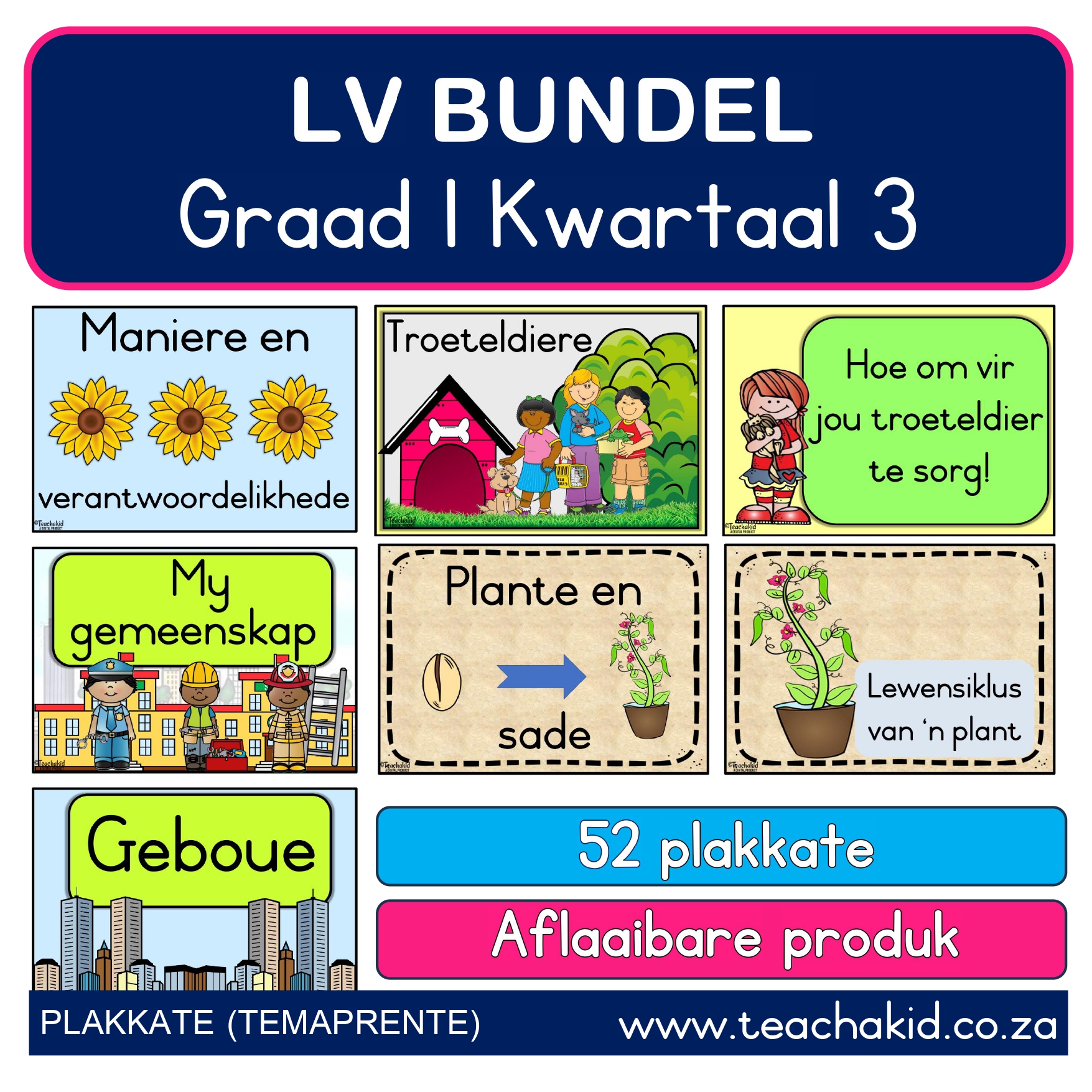 Graad 1 Kwartaal 3 LV bundel (PDF) - Teachakid