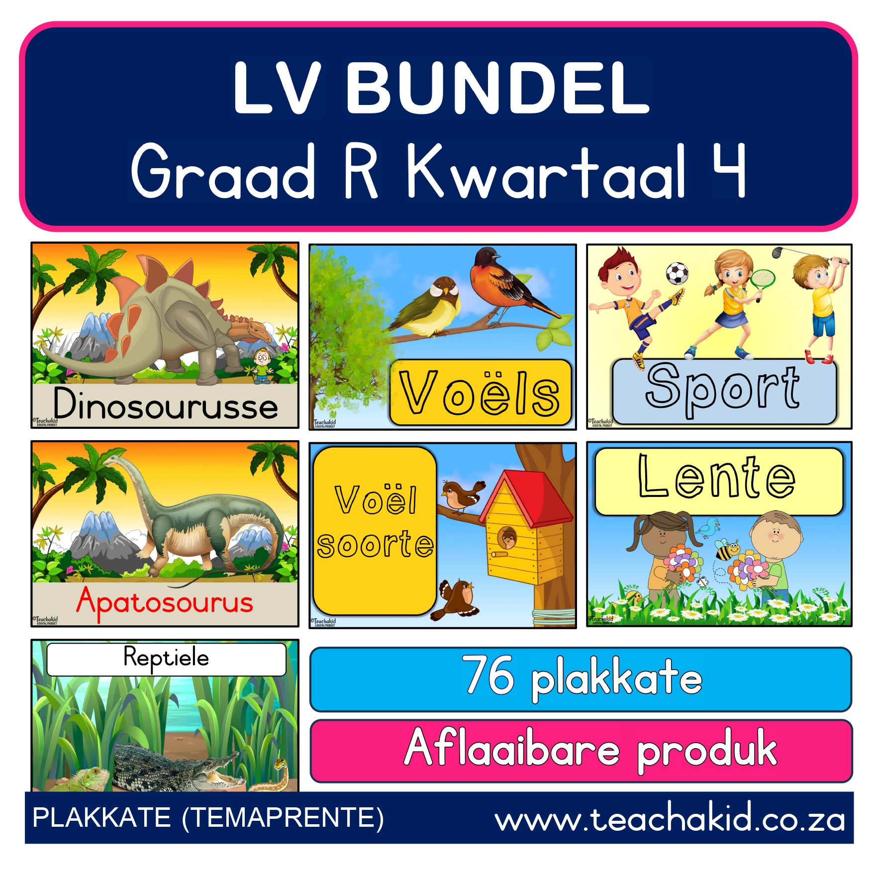 Graad R LV jaar bundel (PDF) - Teachakid