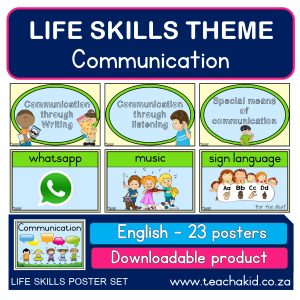 What we need to live – Life Skills theme (PDF) - Teachakid