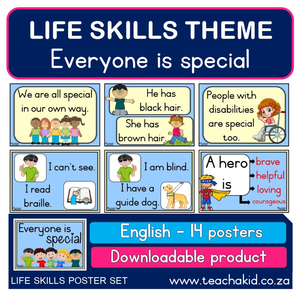 Grade 2 Term 1 Life Skills Bundle (PDF) - Teachakid