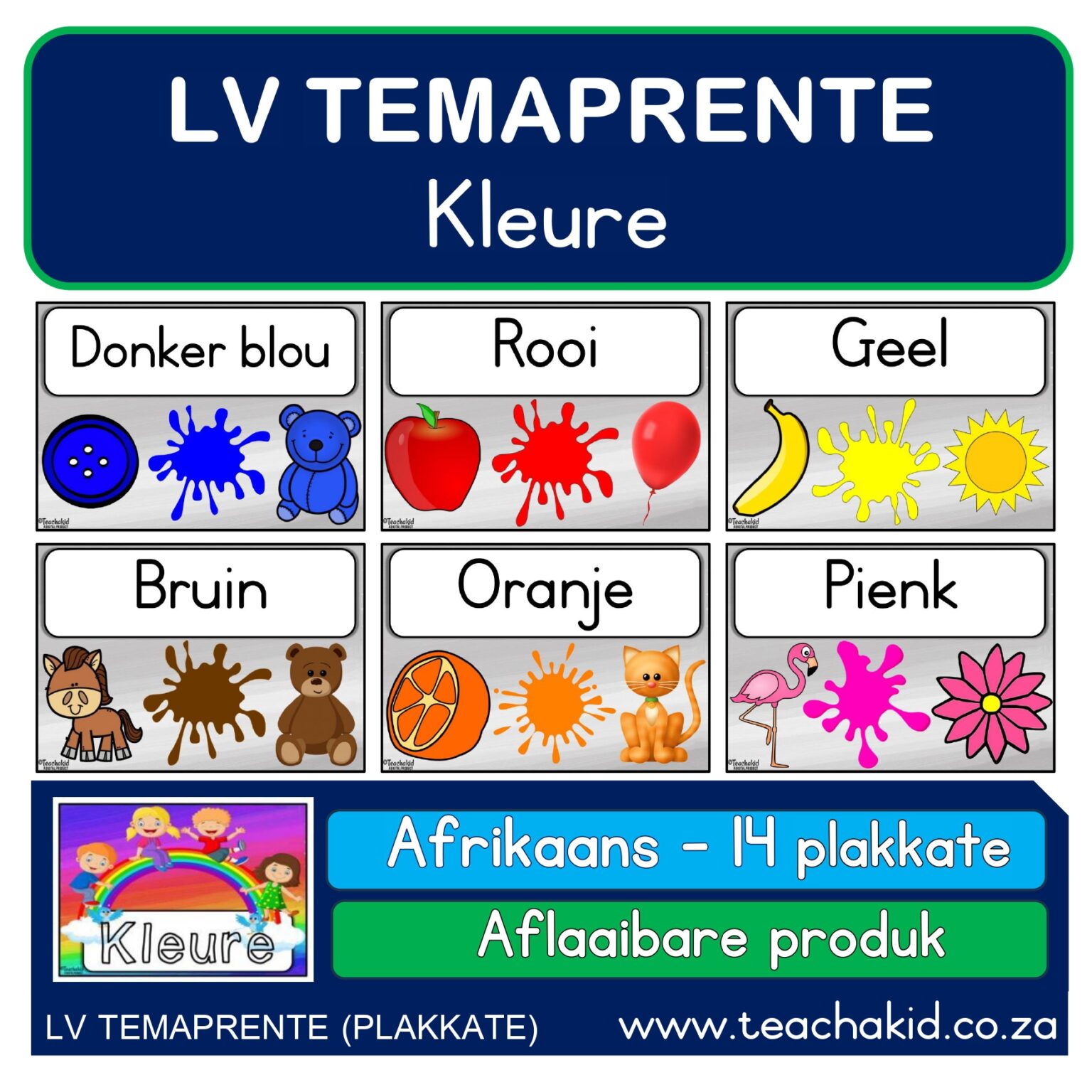 Temaprente Kleure (PDF) - Teachakid