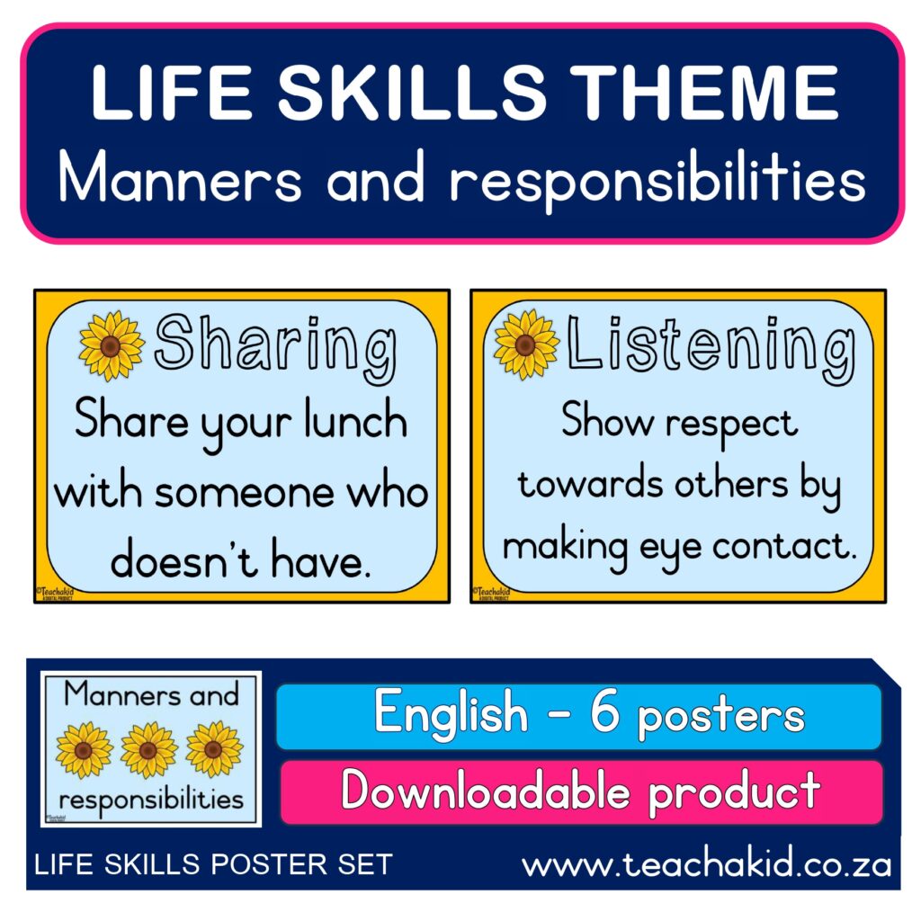 Grade 1 Term 3 Life Skills bundle (PDF) - Teachakid