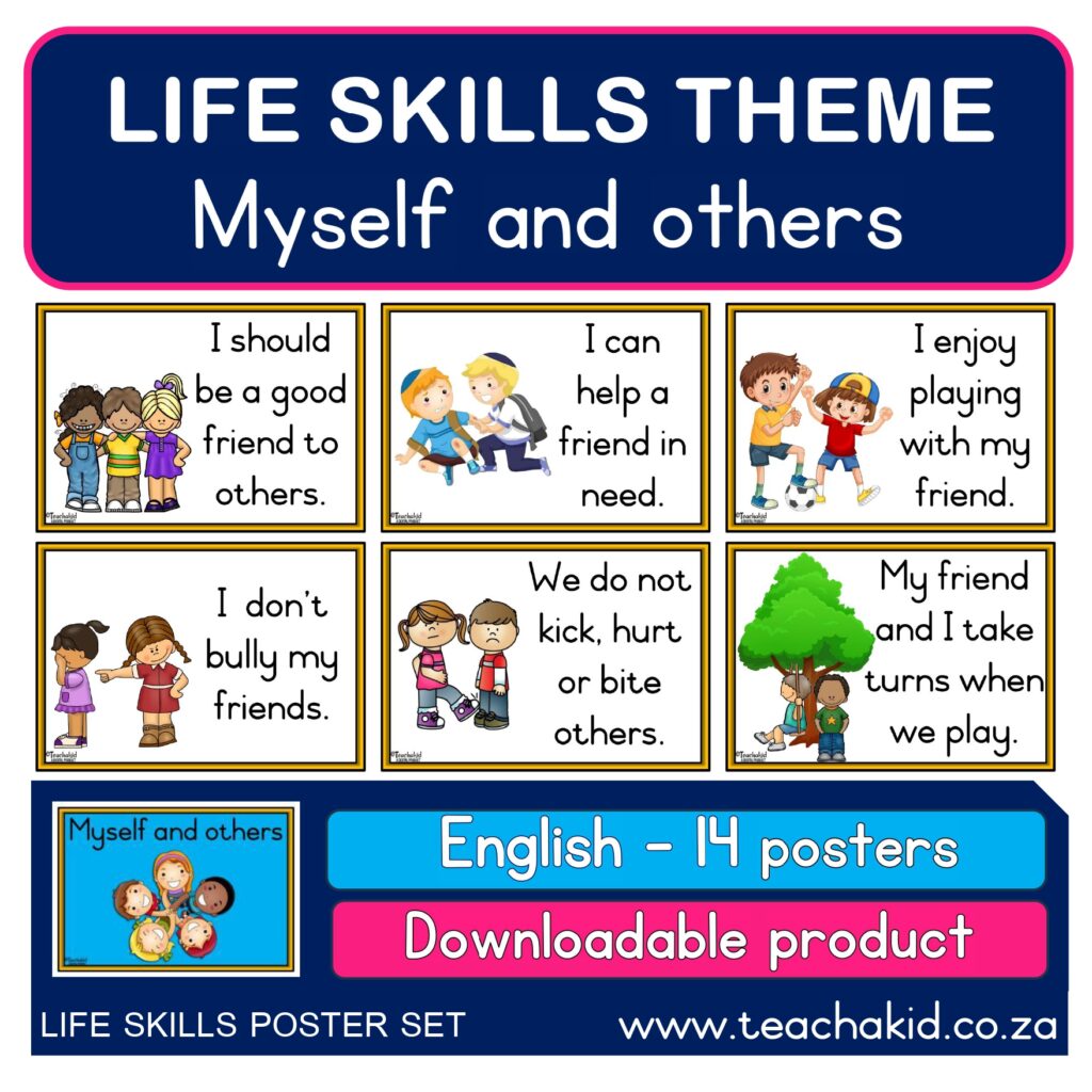 Grade 2 Term 1 Life Skills Bundle (PDF) - Teachakid