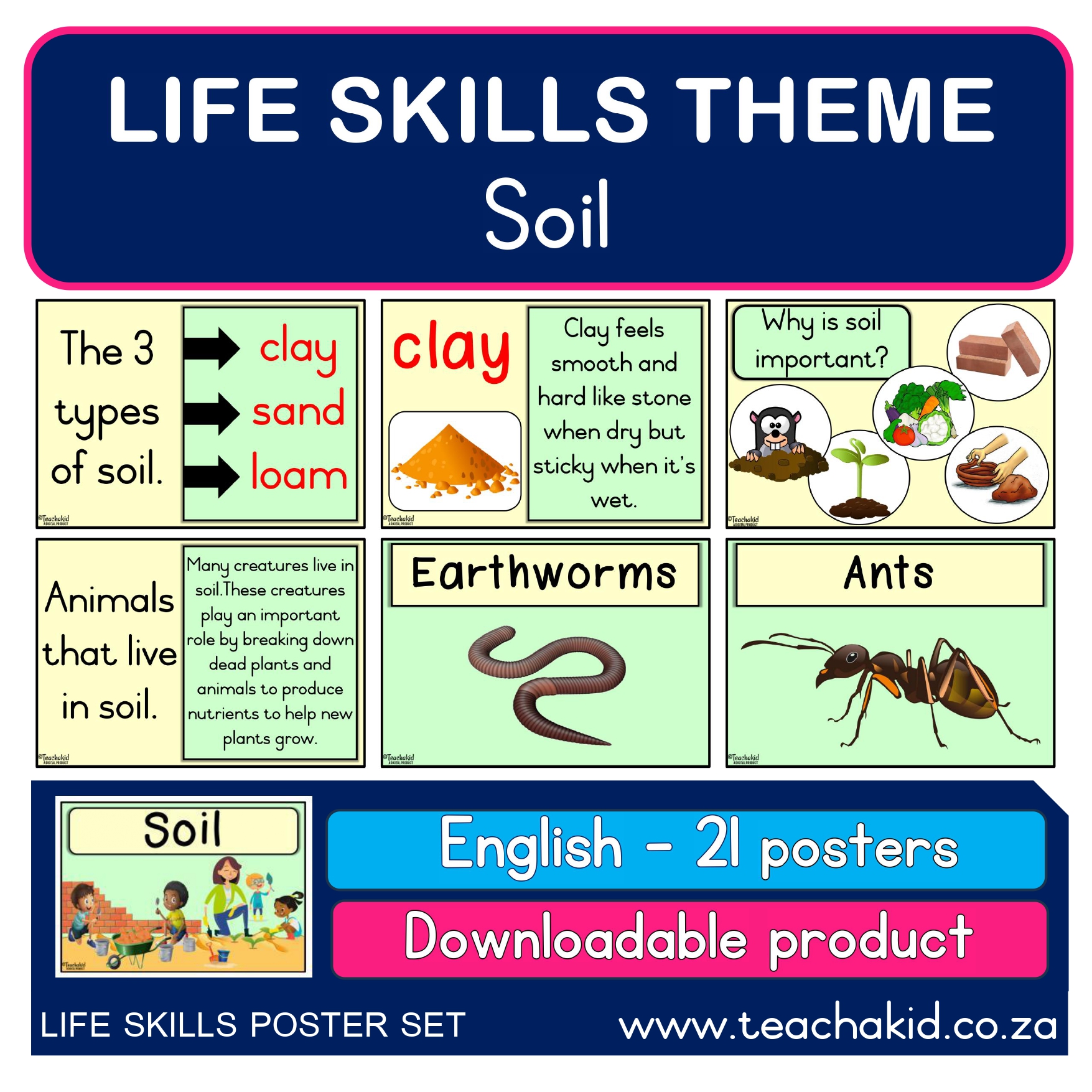 Soil – Life Skills theme (PDF) - Teachakid