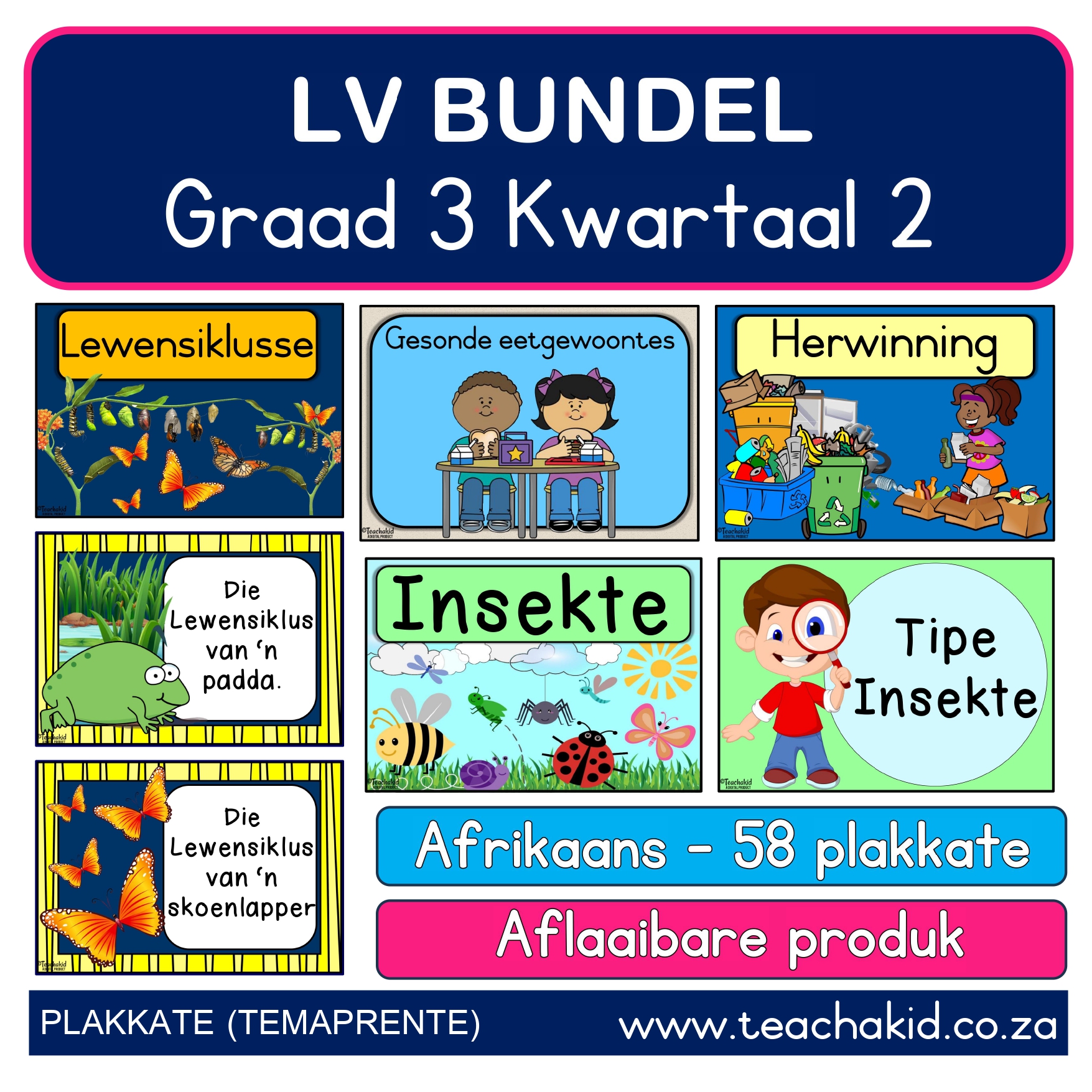 Graad 3 LV jaar bundel (PDF) - Teachakid