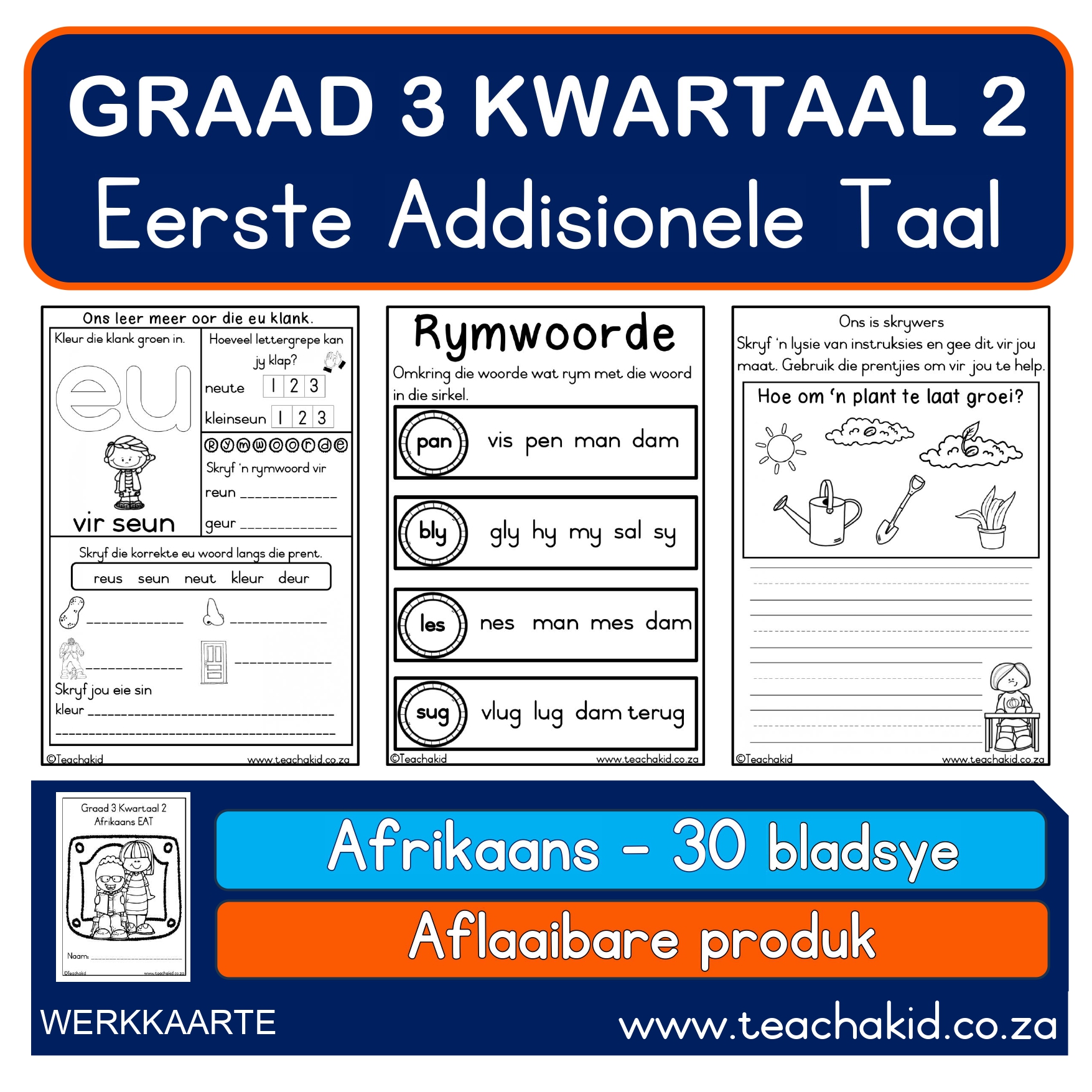 Graad 3 Kwartaal 3 Afrikaans Eerste Addisionele Taal (PDF) - Teachakid