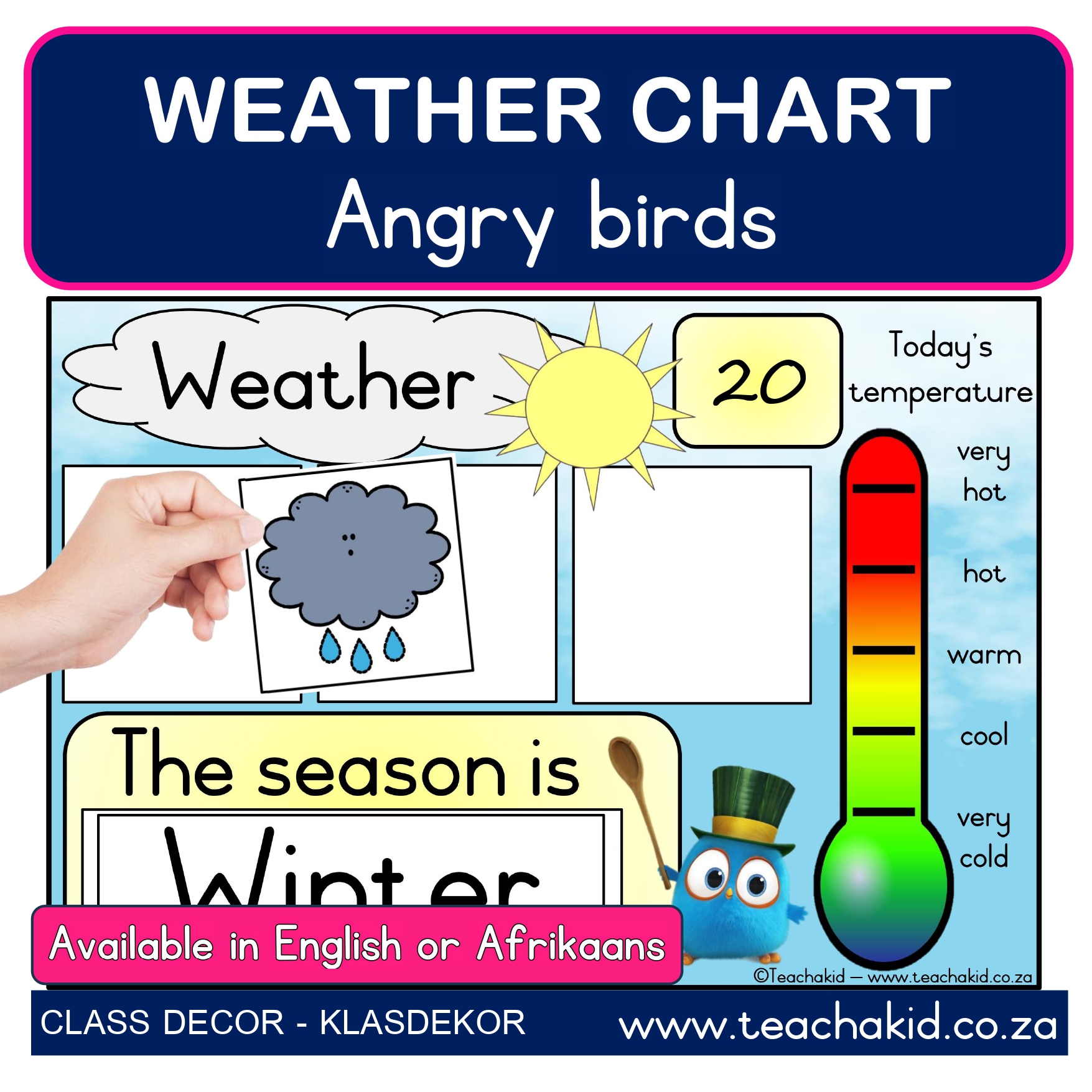 Angry birds – weather chart (PDF) - Teachakid